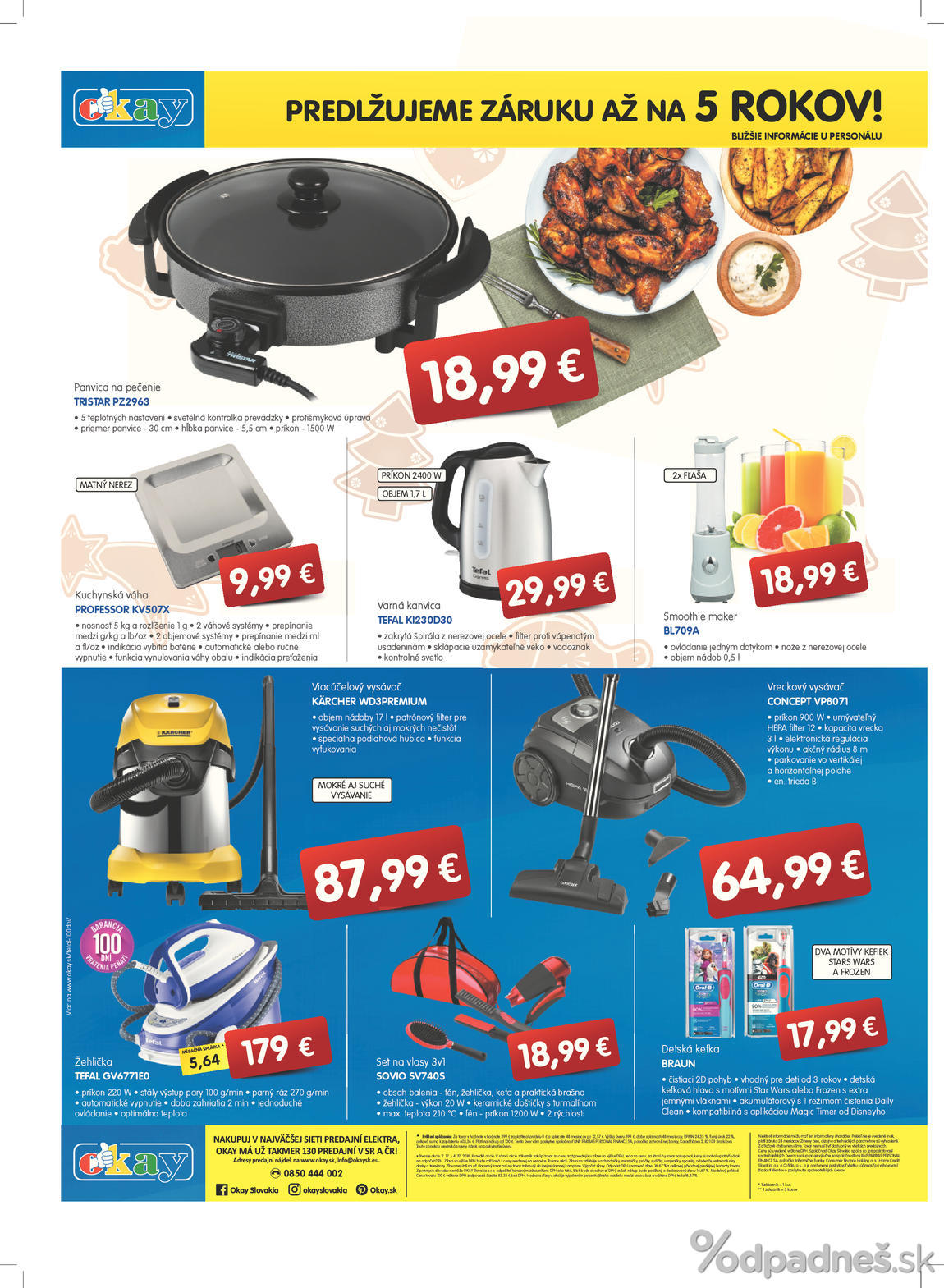 OKAY elektro leták platný do 4.12.2016 | Letákovo.sk