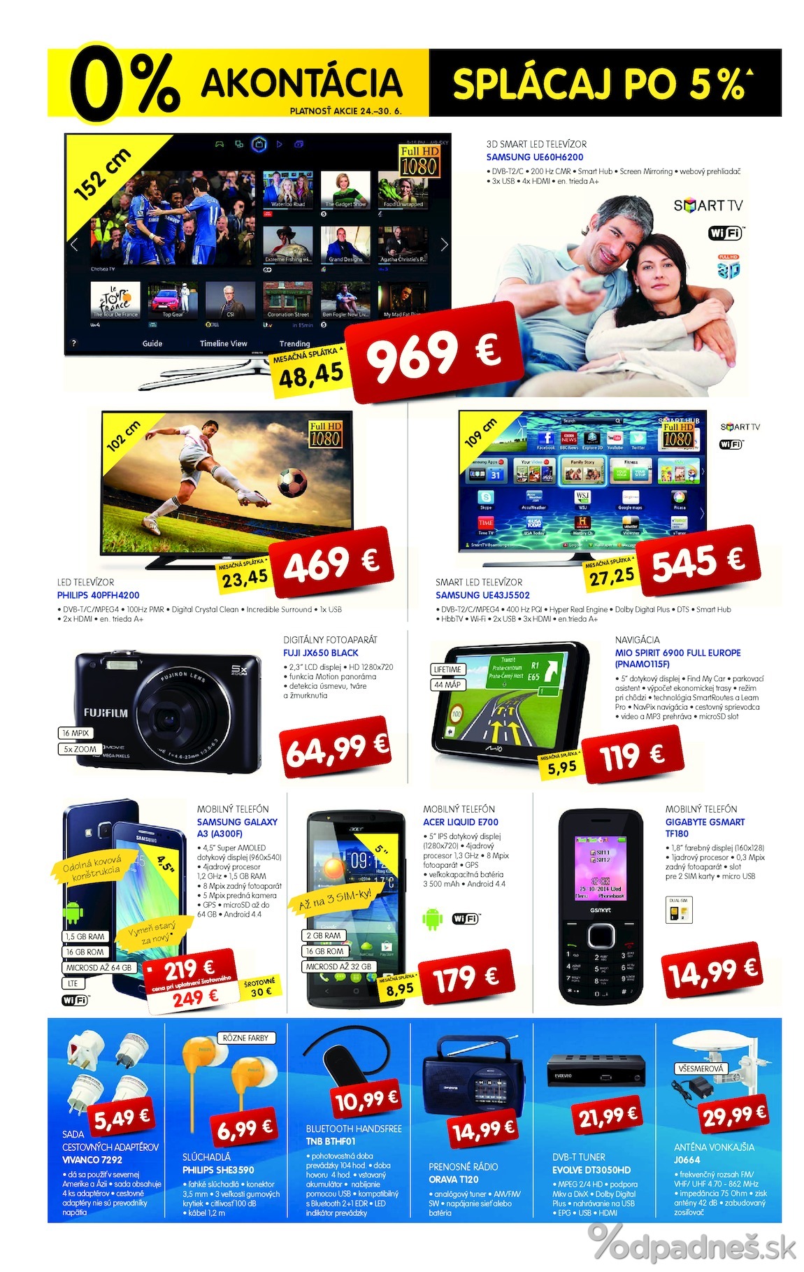 OKAY elektro leták platný do 30.6.2015 | Letákovo.sk