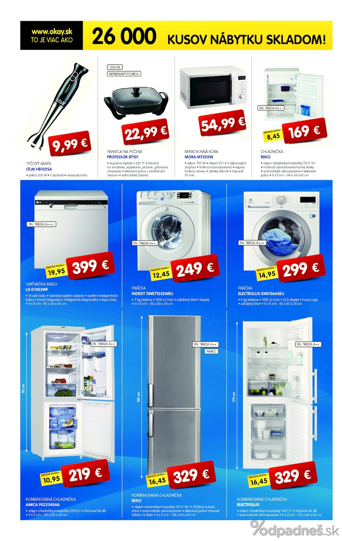 OKAY elektro leták platný do 30.6.2015 | Letákovo.sk