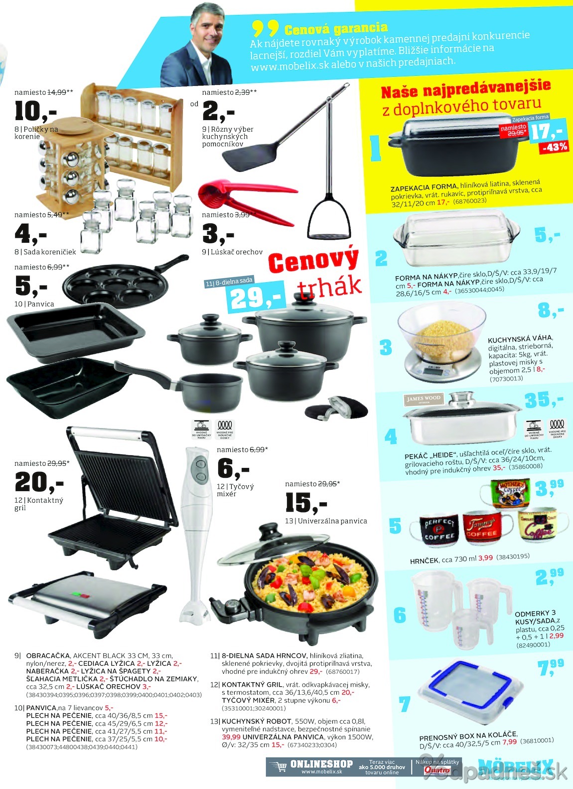 Mobelix leták platný do 22.11.2015 | Letákovo.sk