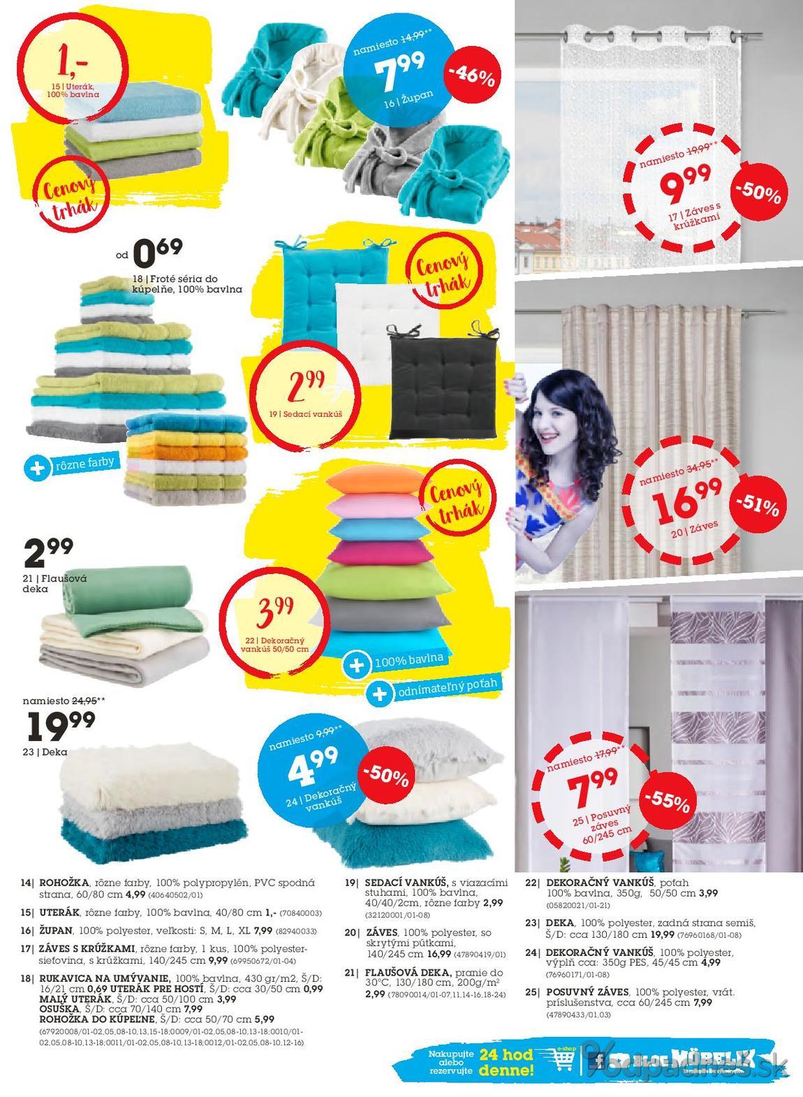 Mobelix leták platný do 28.9.2017 | Letákovo.sk