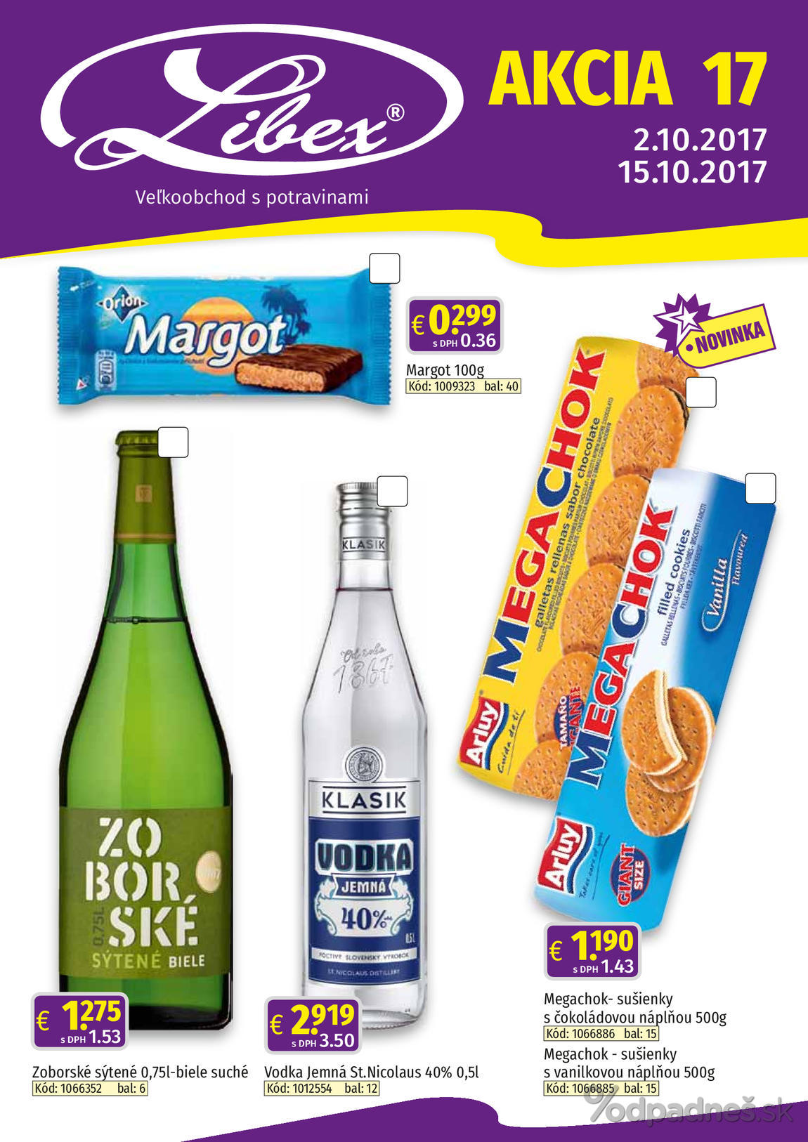 Libex leták platný do 15.10.2017 | Letákovo.sk