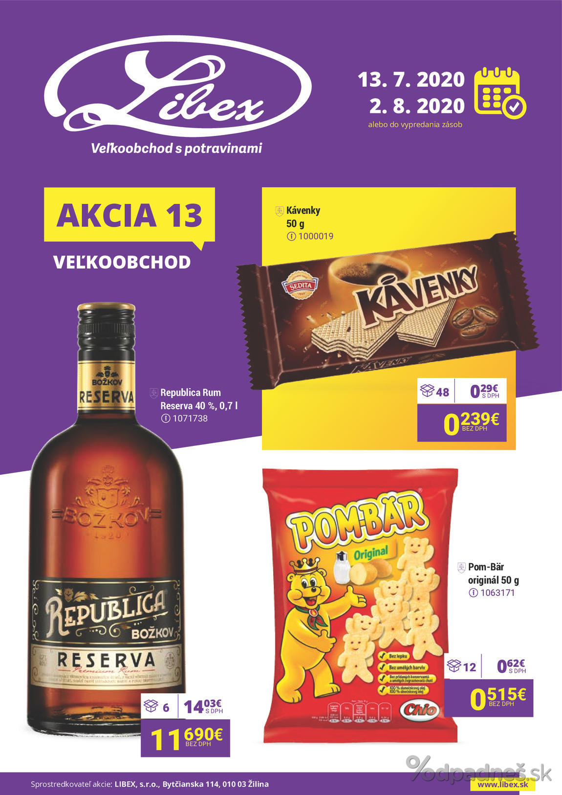 Libex leták platný do 2.8.2020 | Letákovo.sk