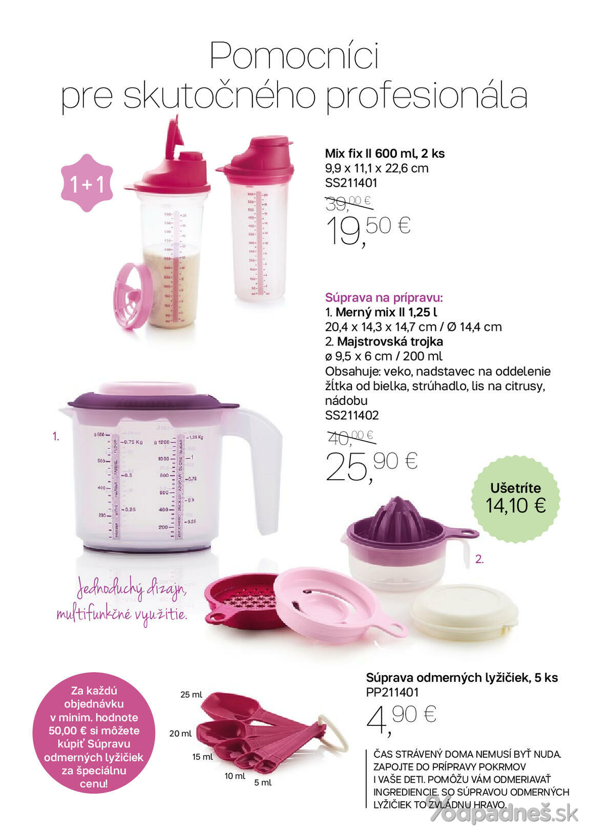 Tupperware leták platný do 2.5.2021 | Letákovo.sk