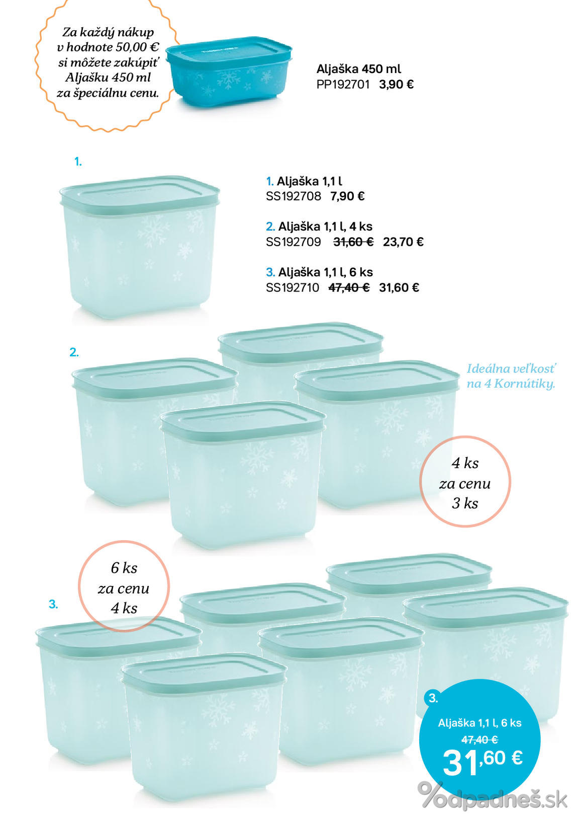 Tupperware leták platný do 4.8.2019 | Letákovo.sk